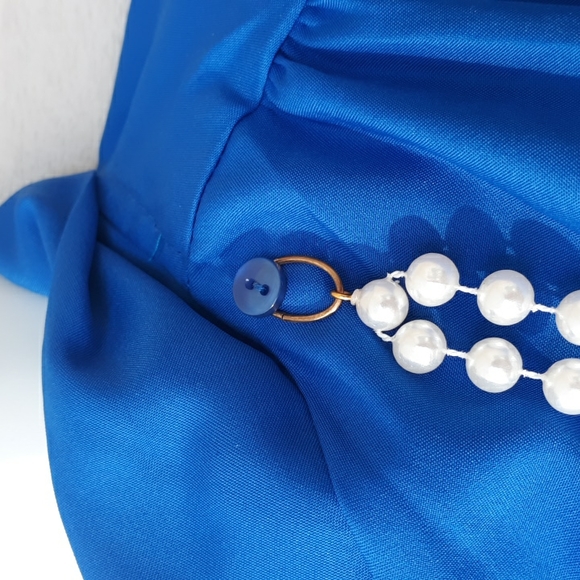 Rhapsody | Tops | Vintage Rhapsody 8s Blouse Unique Attached Faux ...